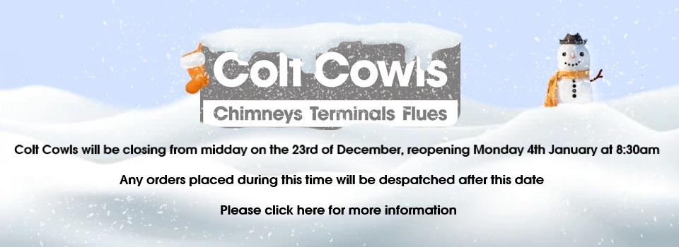Colt Chimney Cowls for chimney pots and flues
